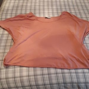 Zara | Tops | Zara Knit Butterfly Sleeve Top | Poshmark